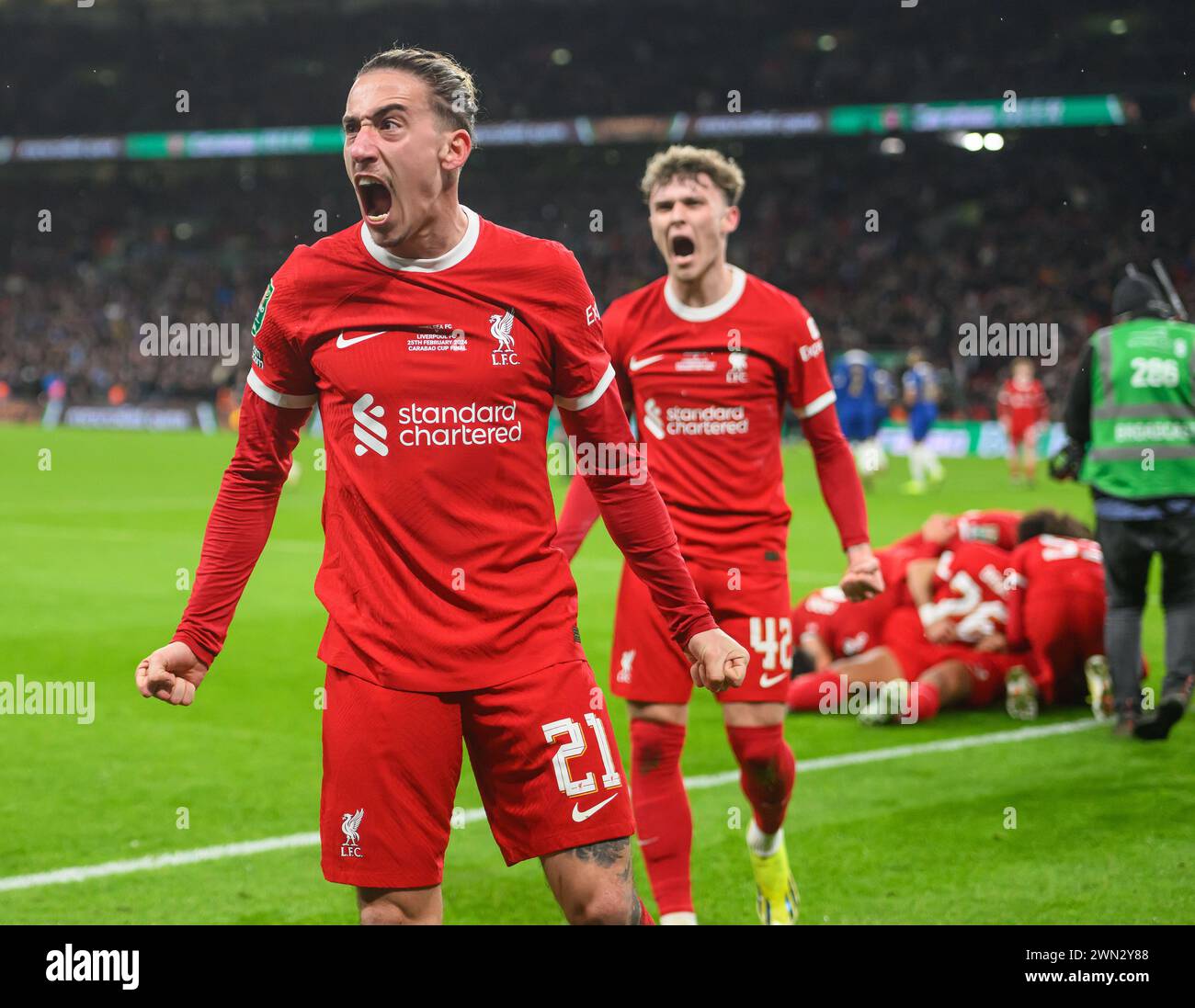 25 Feb 2024 - Chelsea v Liverpool - Carabao Cup Final - Wembley Stadium ...