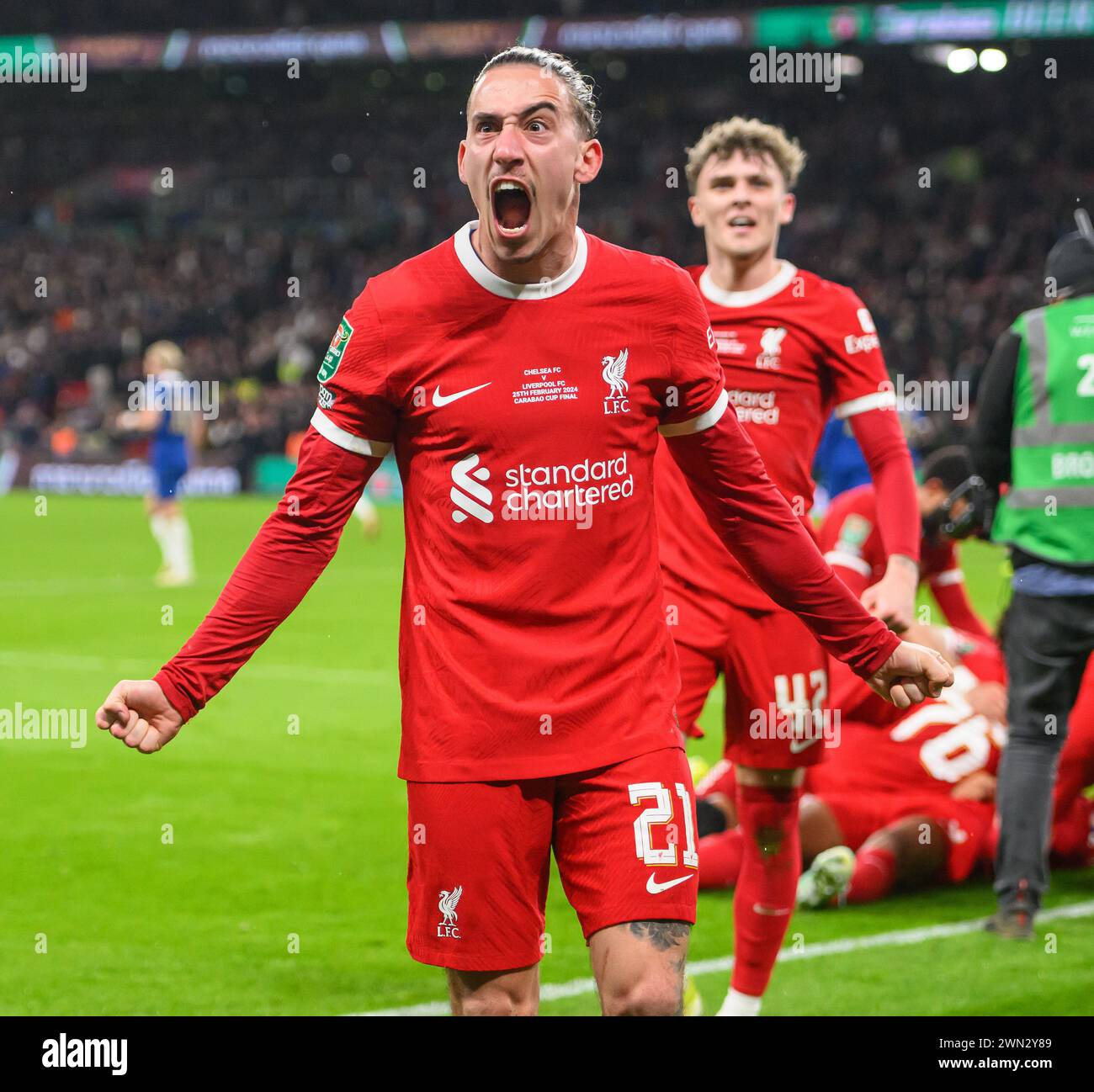 25 Feb 2024 - Chelsea v Liverpool - Carabao Cup Final - Wembley Stadium ...