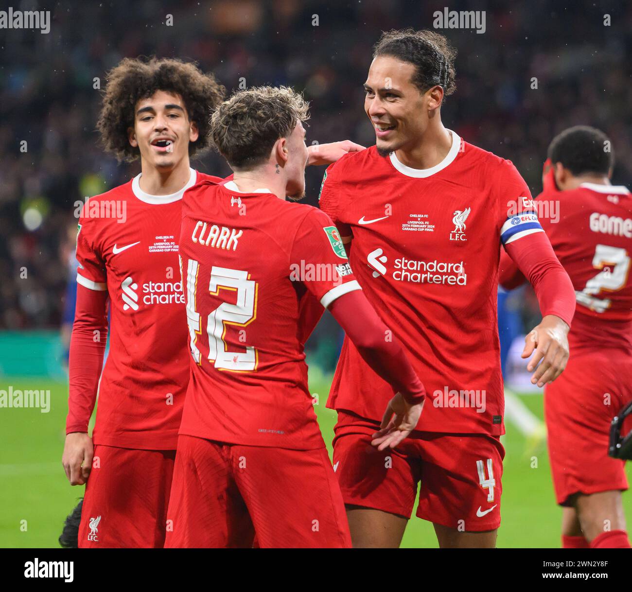 25 Feb 2024 - Chelsea v Liverpool - Carabao Cup Final - Wembley Stadium ...
