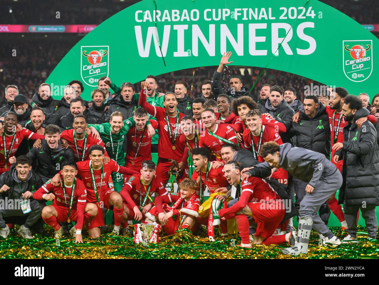 25 Feb 2024 - Chelsea v Liverpool - Carabao Cup Final - Wembley Stadium ...