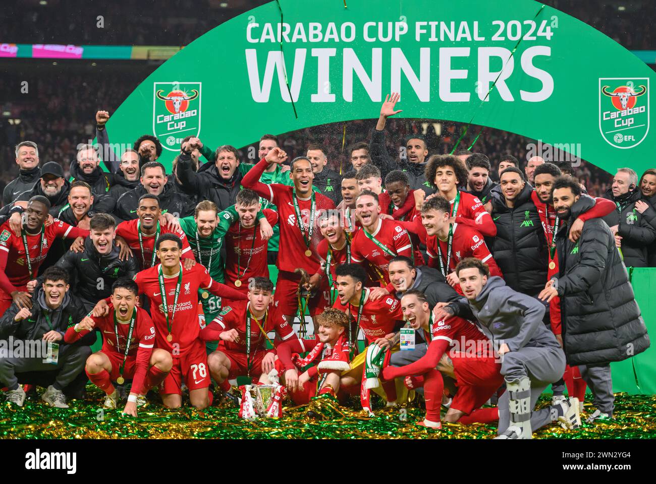 25 Feb 2024 - Chelsea v Liverpool - Carabao Cup Final - Wembley Stadium ...
