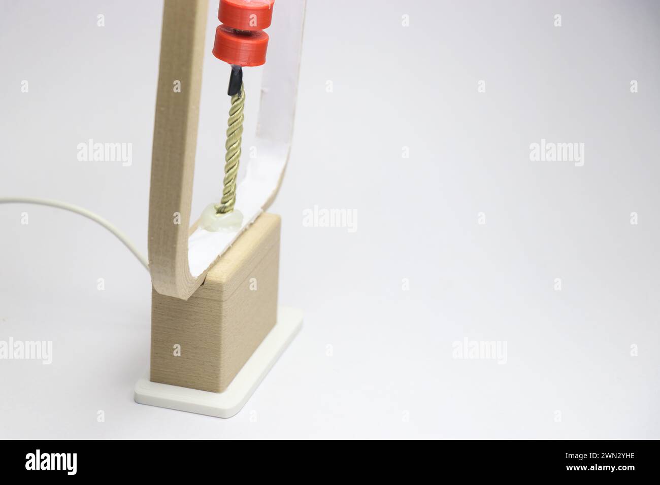 New type of desk lamp that is controlled by a phone and looks ...