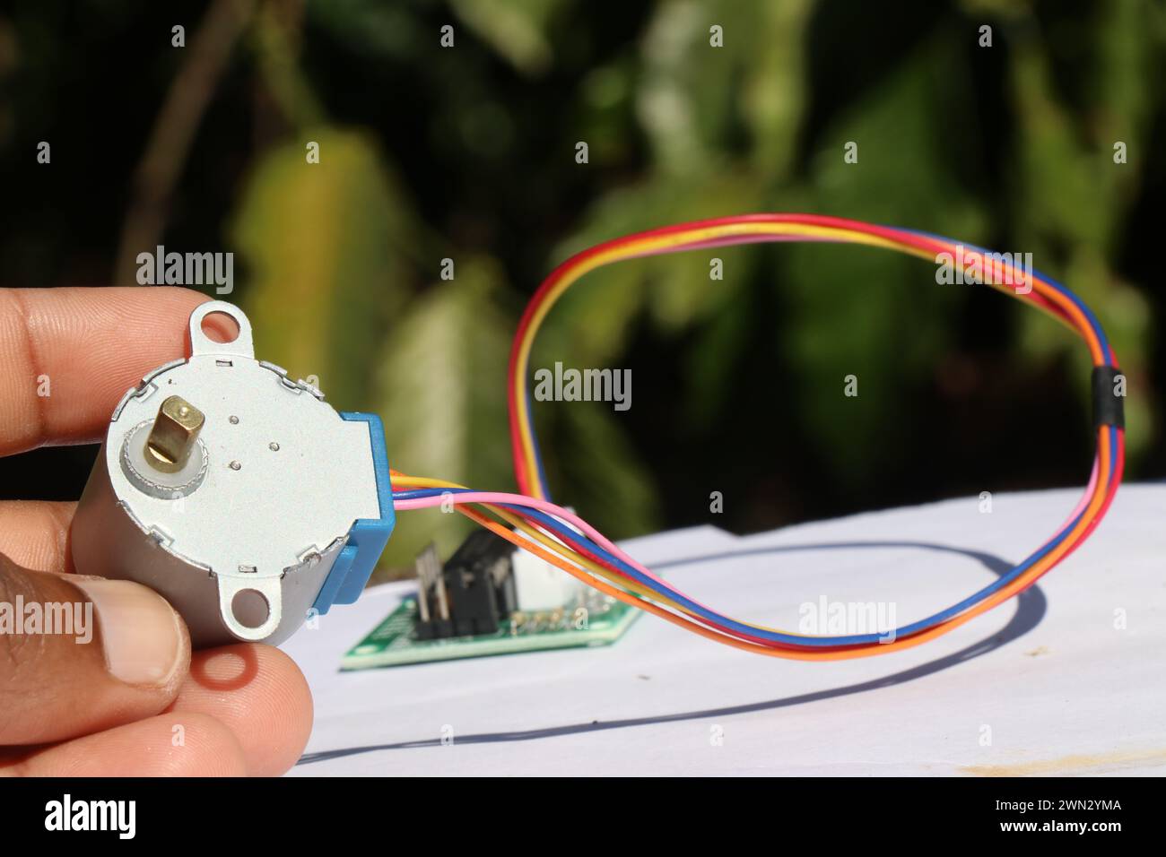 Electronic circuit board in rotation hi-res stock photography and ...