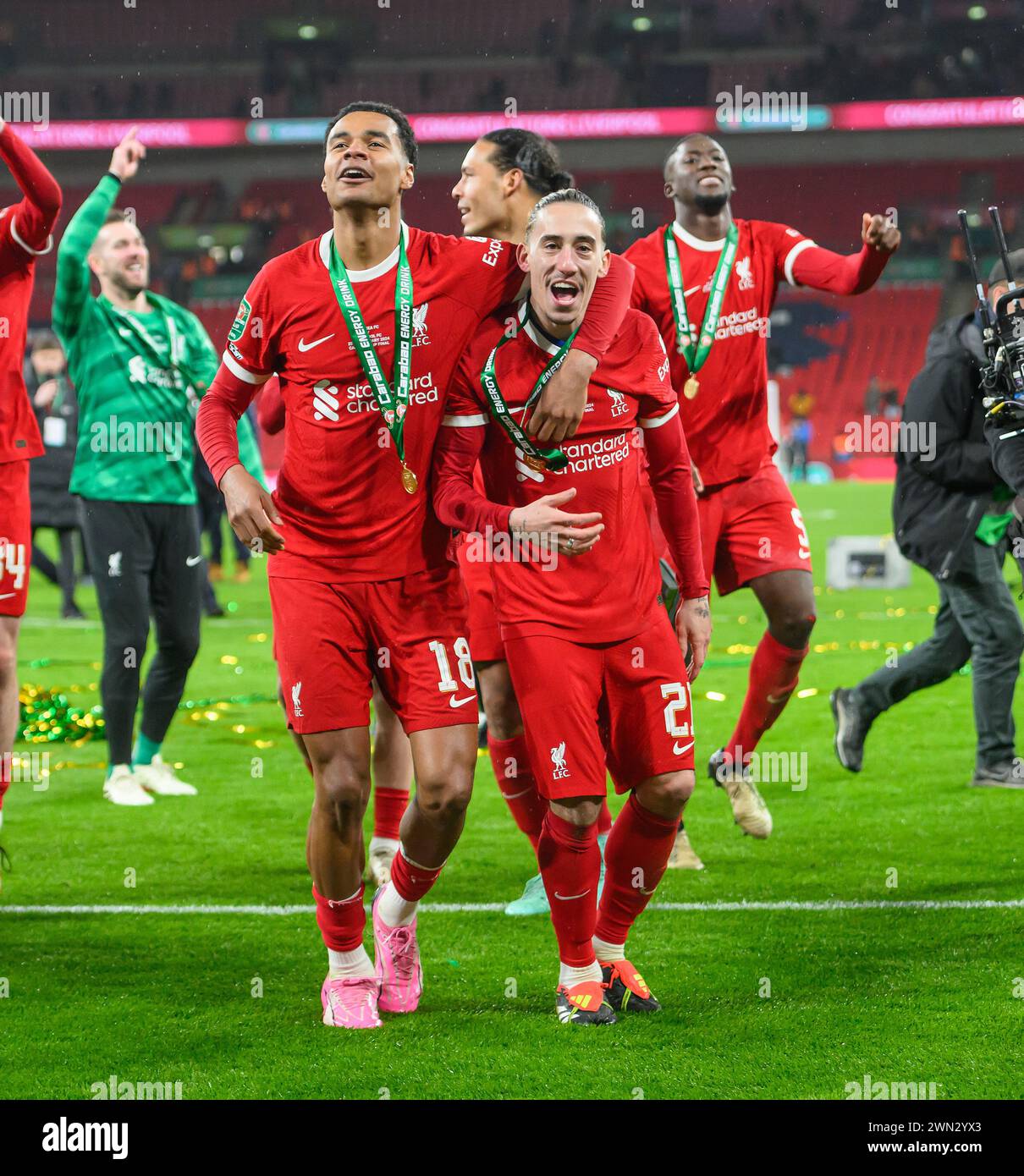 25 Feb 2024 - Chelsea v Liverpool - Carabao Cup Final - Wembley Stadium ...