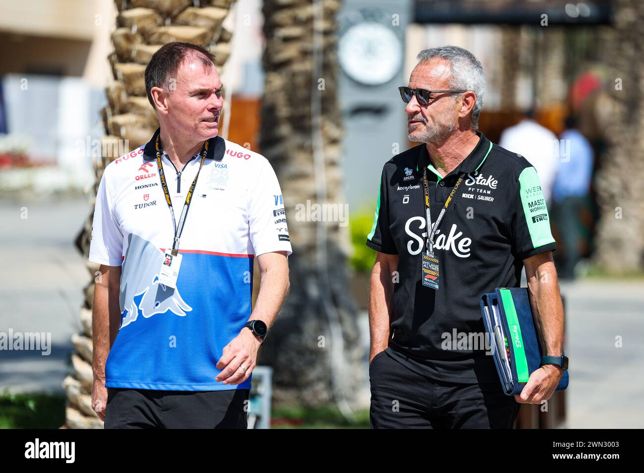 PEREZ Sergio (mex), Red Bull Racing RB20, ZEHNDER Beat, Team Manager of ...