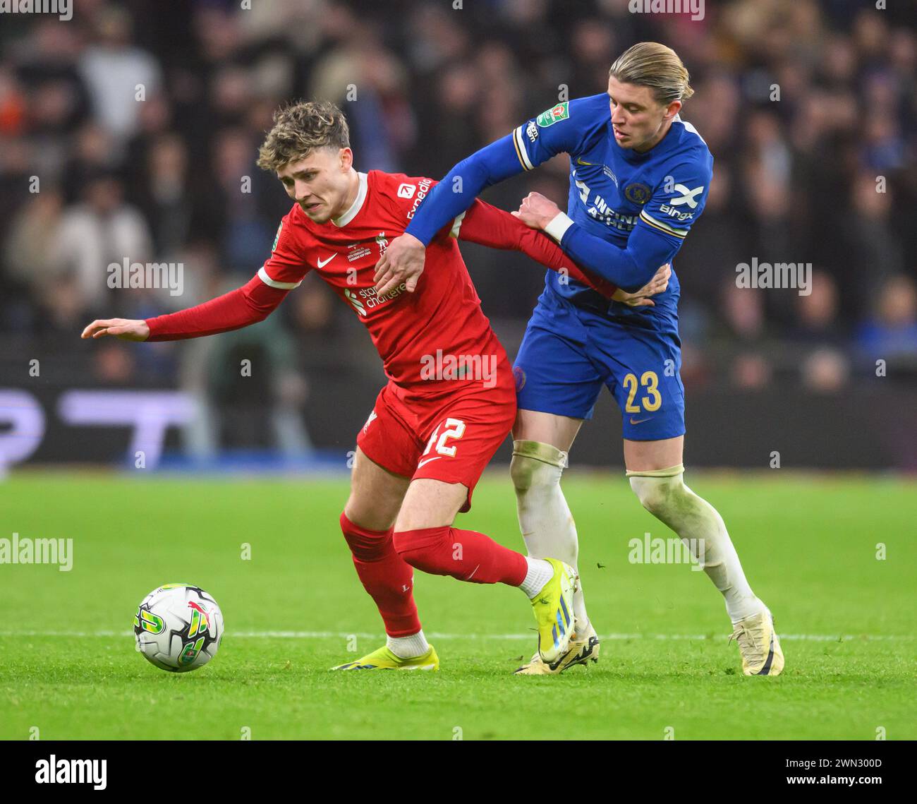 25 Feb 2024 - Chelsea v Liverpool - Carabao Cup Final - Wembley Stadium ...