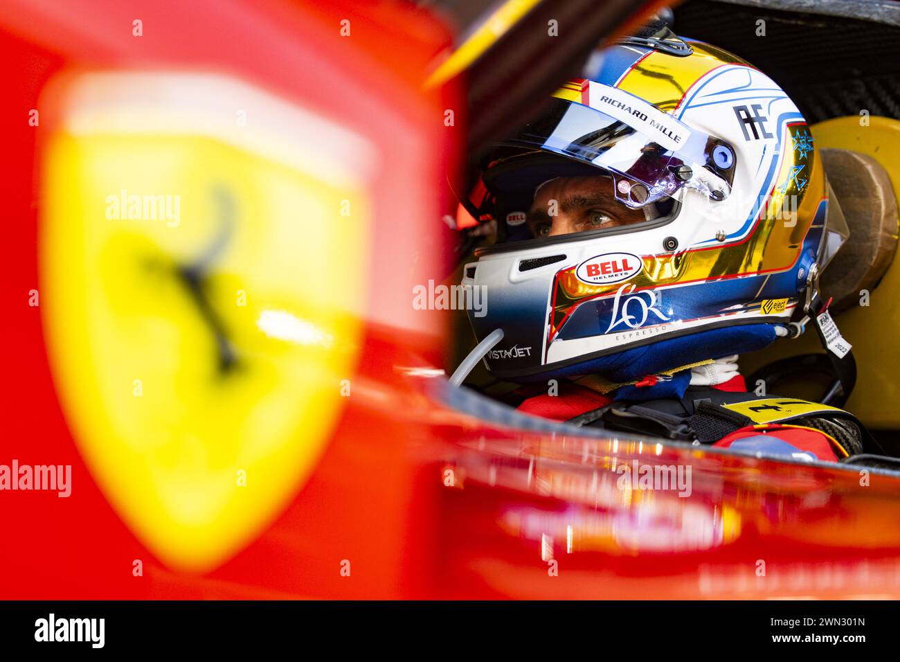 PIER GUIDI Alessandro (ita), Ferrari AF Corse, Ferrari 499P, portrait ...