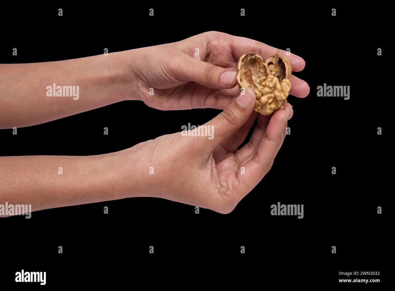 Revealing Nature's Secret: Cracking open a fresh walnut by hand, An ...