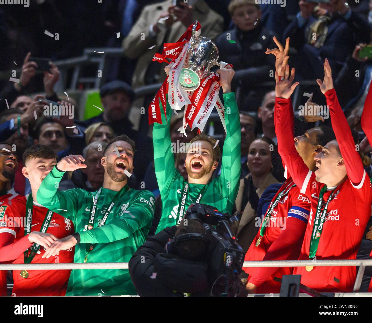 25 Feb 2024 - Chelsea v Liverpool - Carabao Cup Final - Wembley Stadium ...