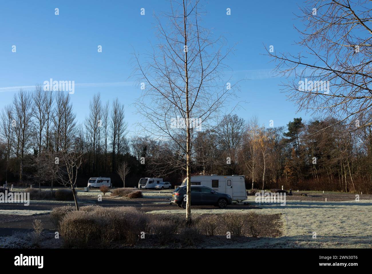 Touring caravan sites hi-res stock photography and images - Alamy