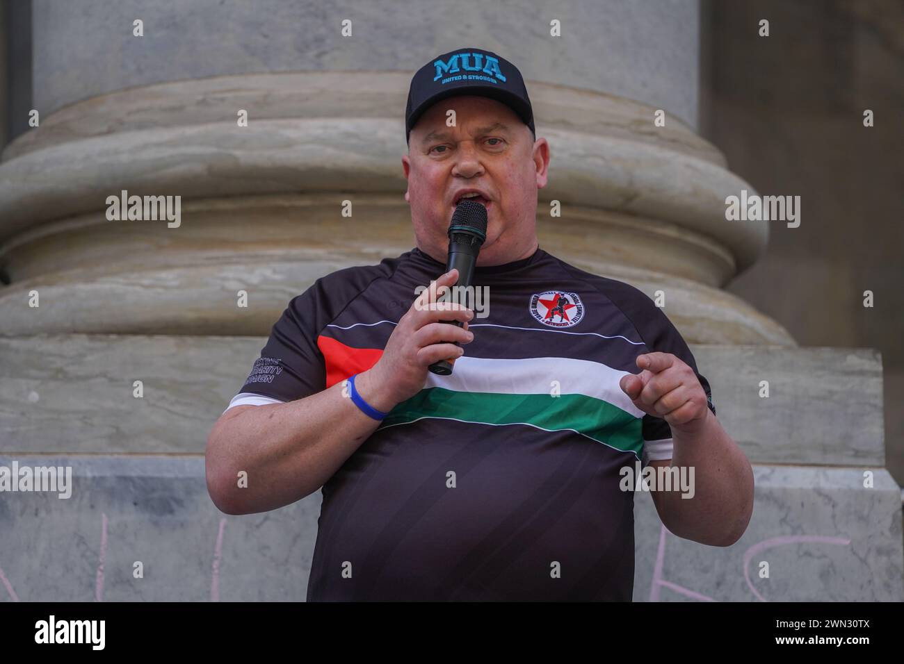 Adelaide, SA Australia 29 February 2024 . Alex Gordon, President of the ...