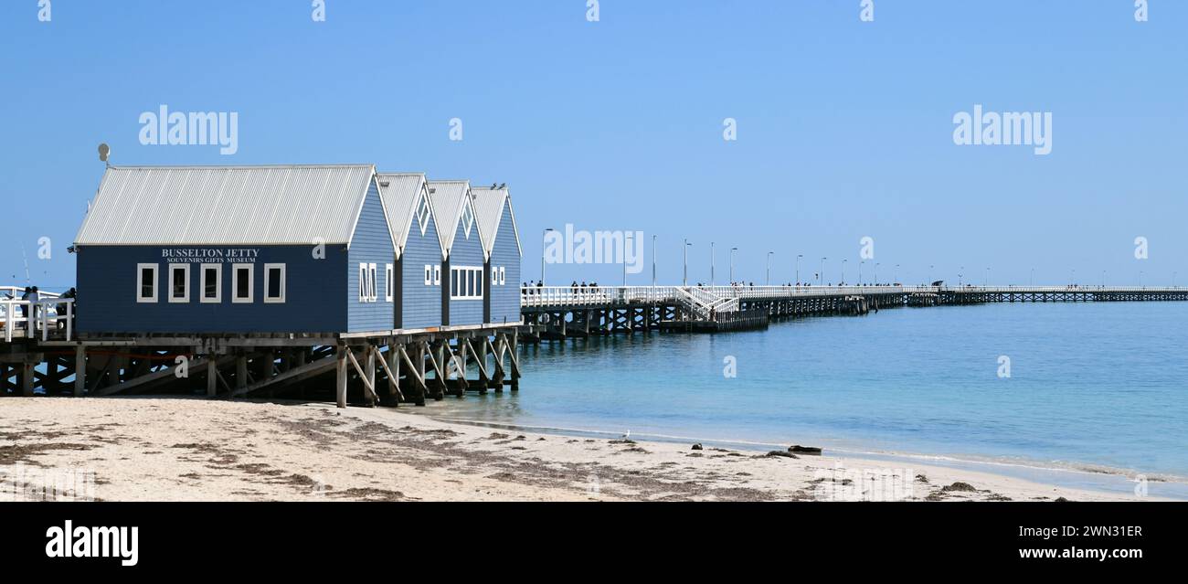 Busselton jetty sky hi-res stock photography and images - Alamy