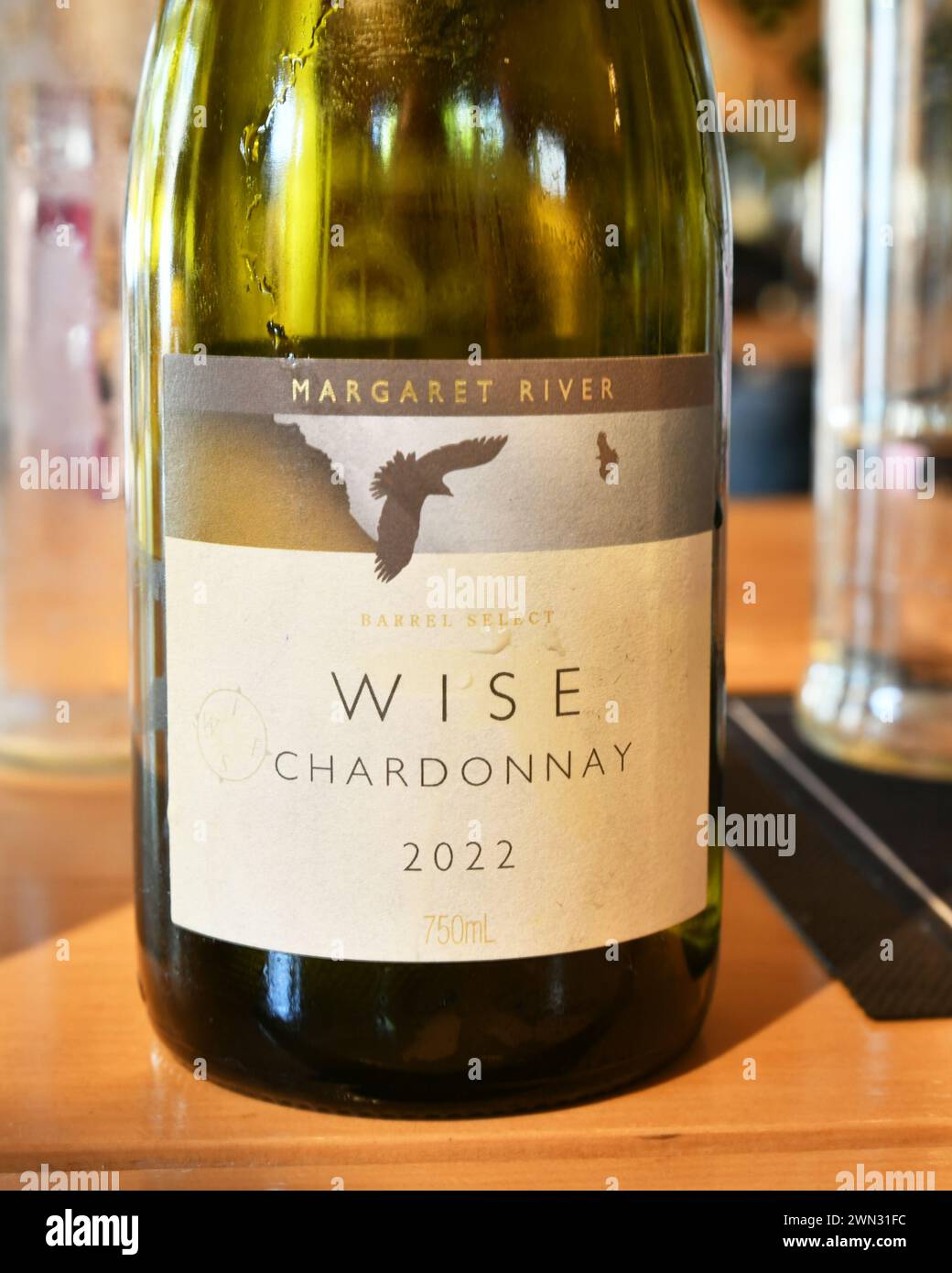 Chardonnay 2022 from Wise winery, WA Stock Photo - Alamy