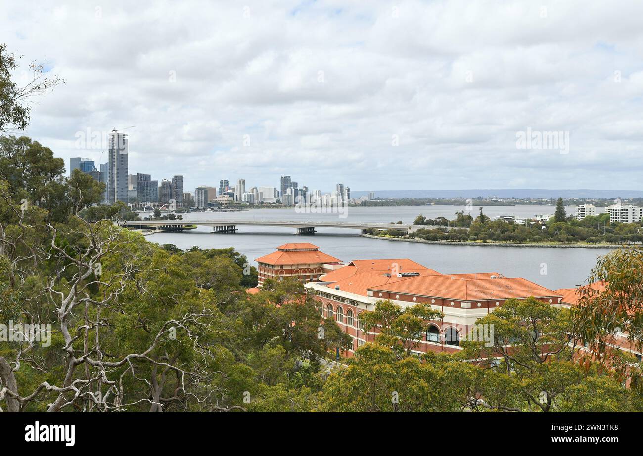 Kings park perth swan river hi-res stock photography and images - Alamy