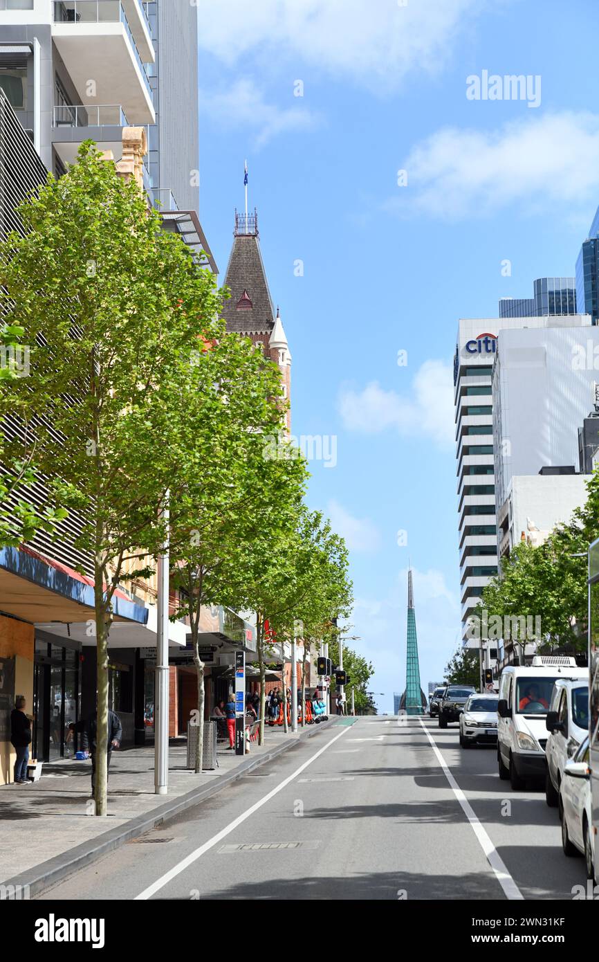 Perth town hall clock hi-res stock photography and images - Alamy