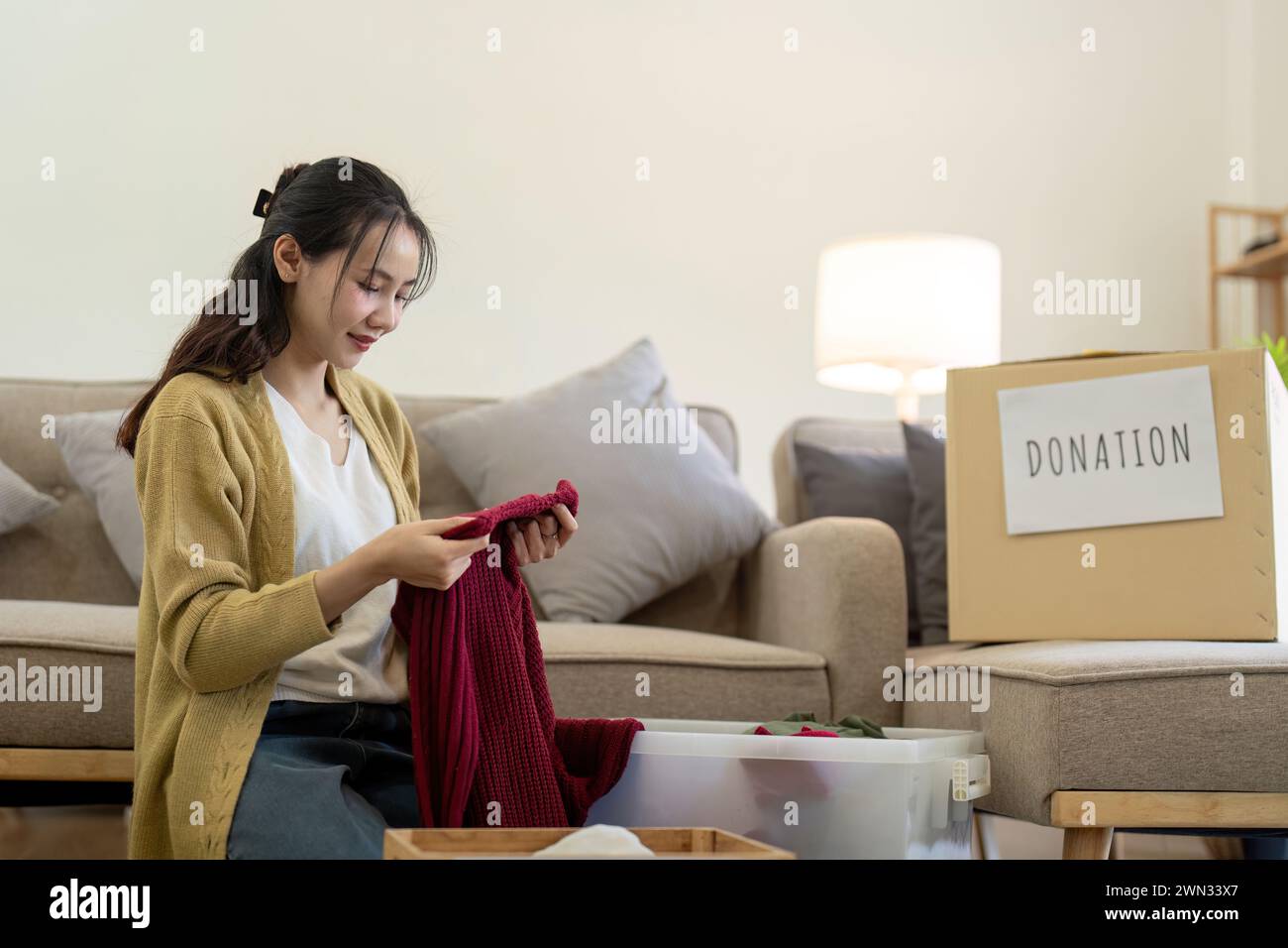 Clothes for the poor hi-res stock photography and images - Alamy