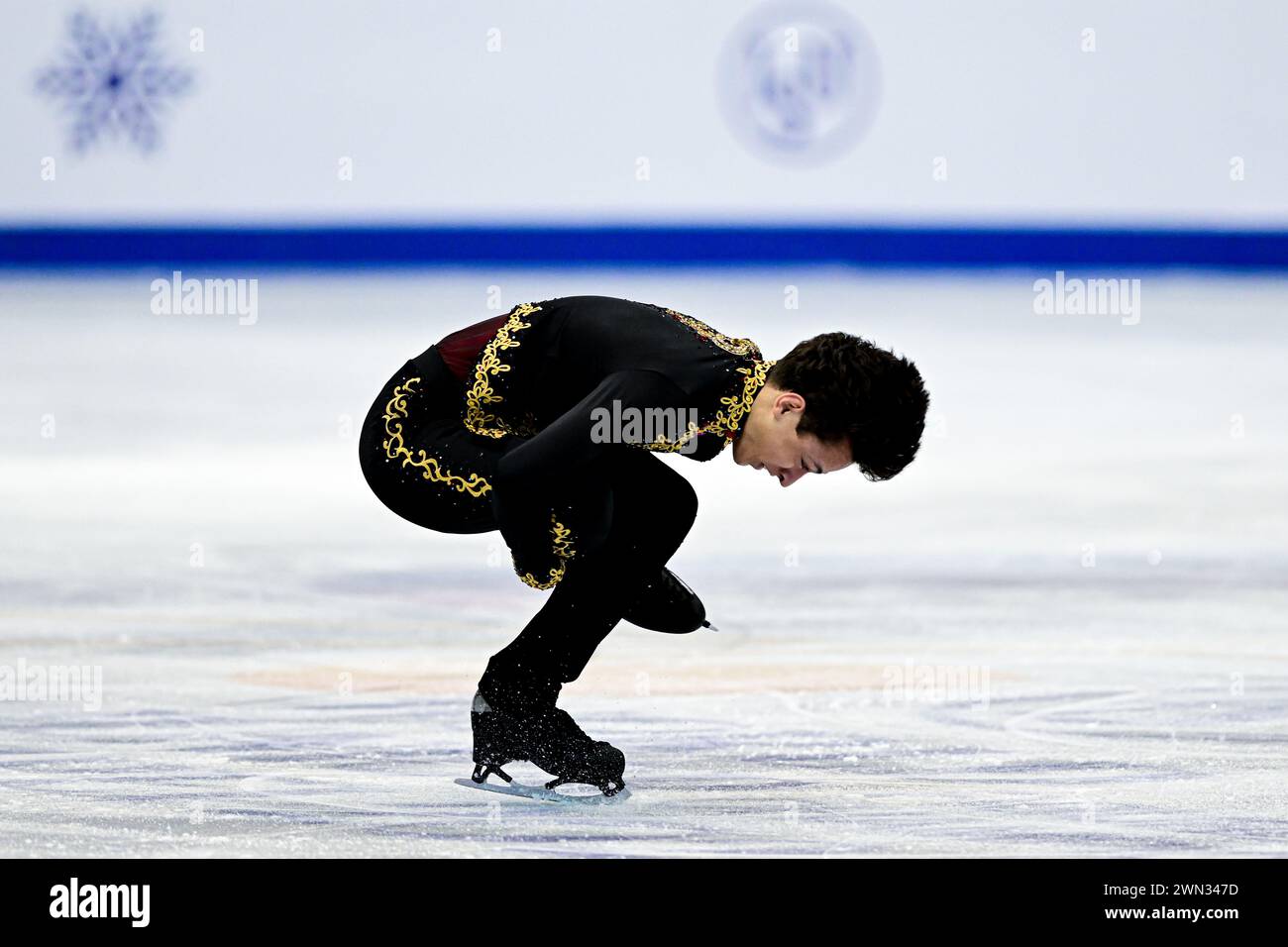 Elias SAYED (SWE), during Junior Men Short Program, at the ISU World ...