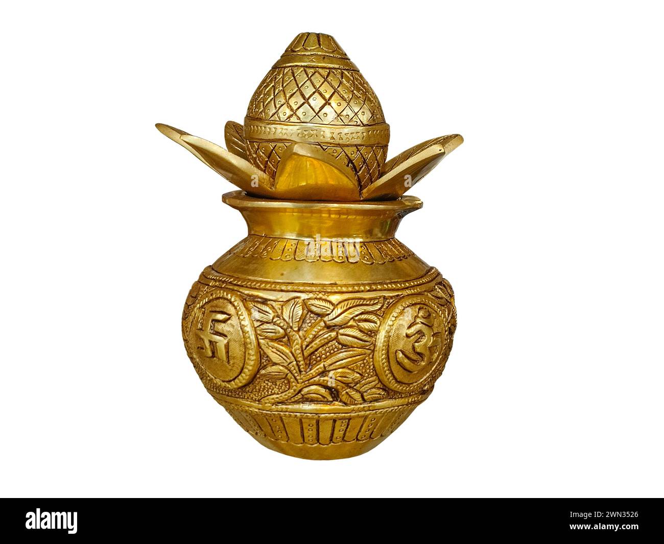 Pooja kalash hi-res stock photography and images - Alamy