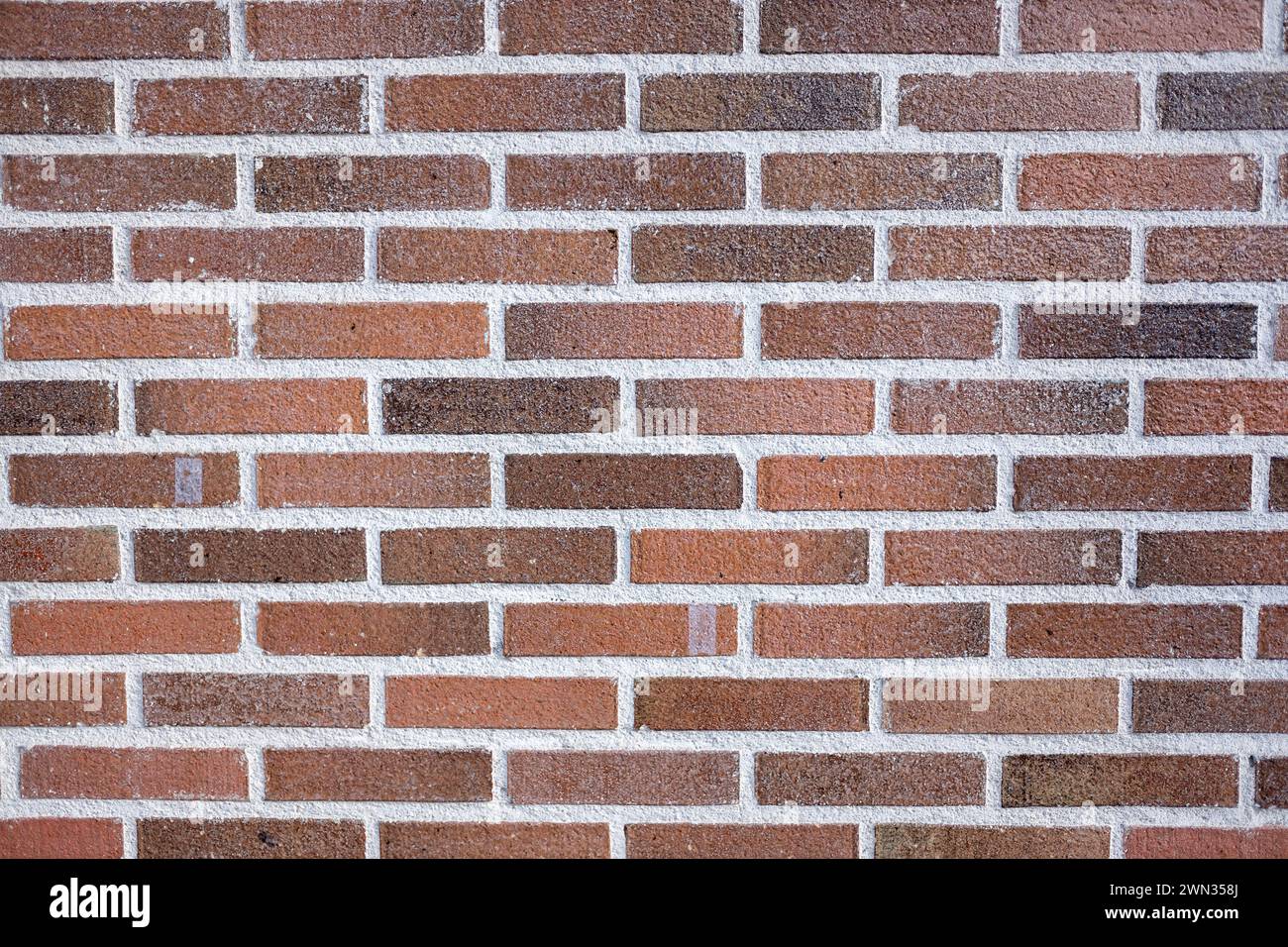 detail of the texture of a refractory brick wall for background Stock ...