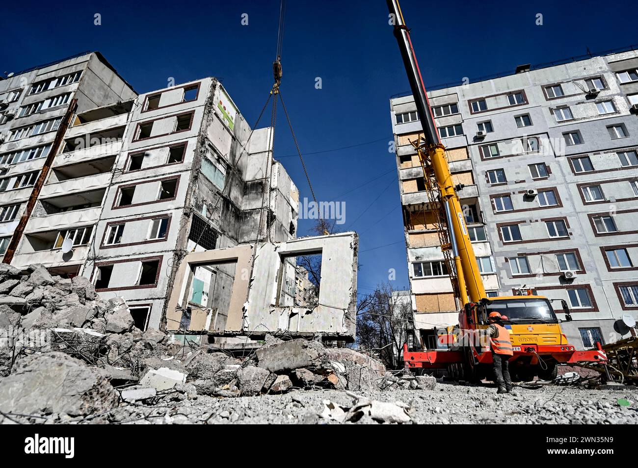 Prefabricated concrete russia hi-res stock photography and images - Alamy