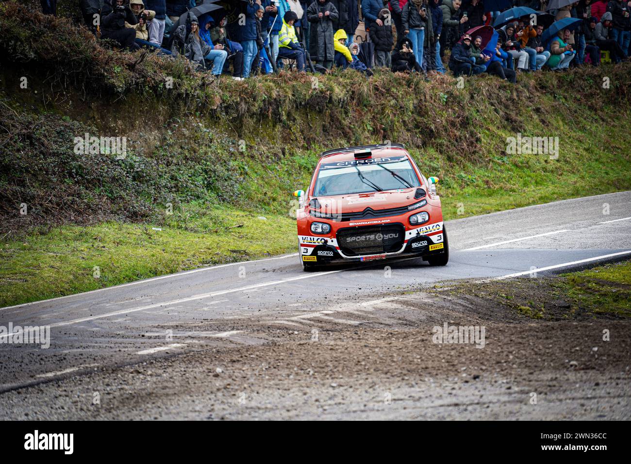 Zé Pedro Fontes - Rally Serras de Fafe 2024 Stock Photo - Alamy