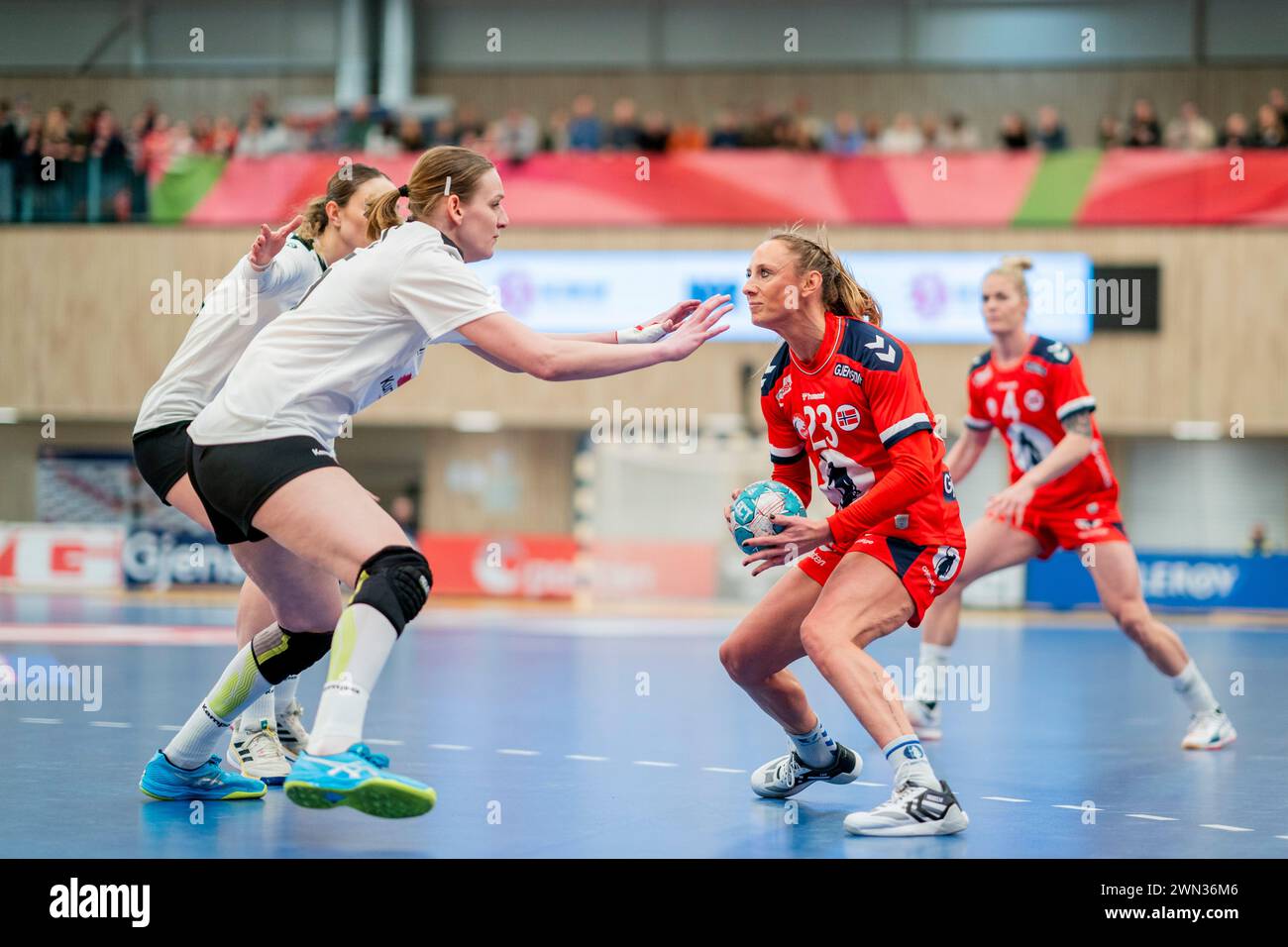 Halden 20240228.Norway's Camilla Herrem during the private national ...