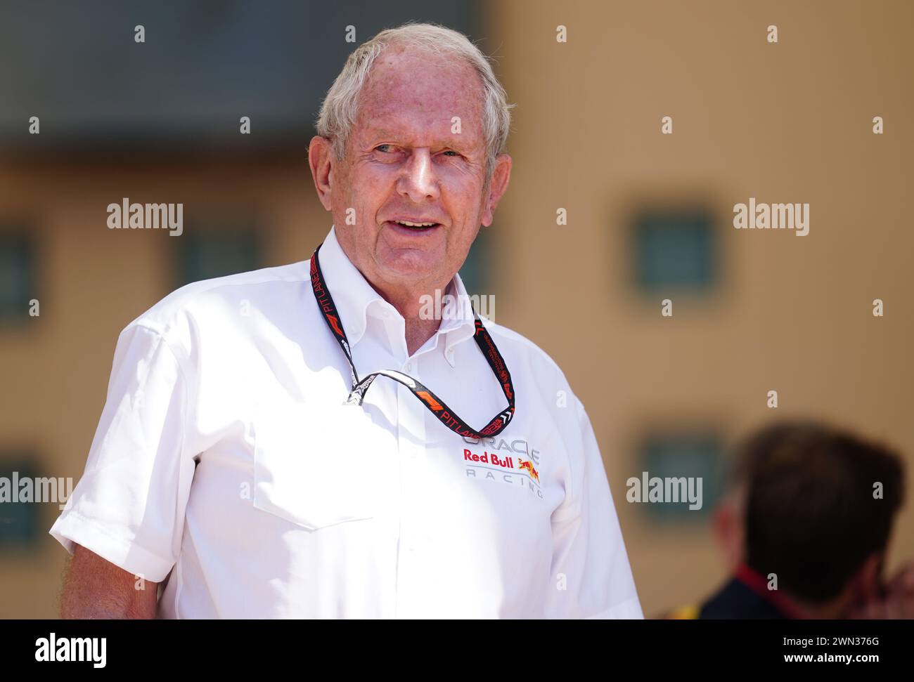 Red Bull Racing consultant Helmut Marko before first practice ahead of ...