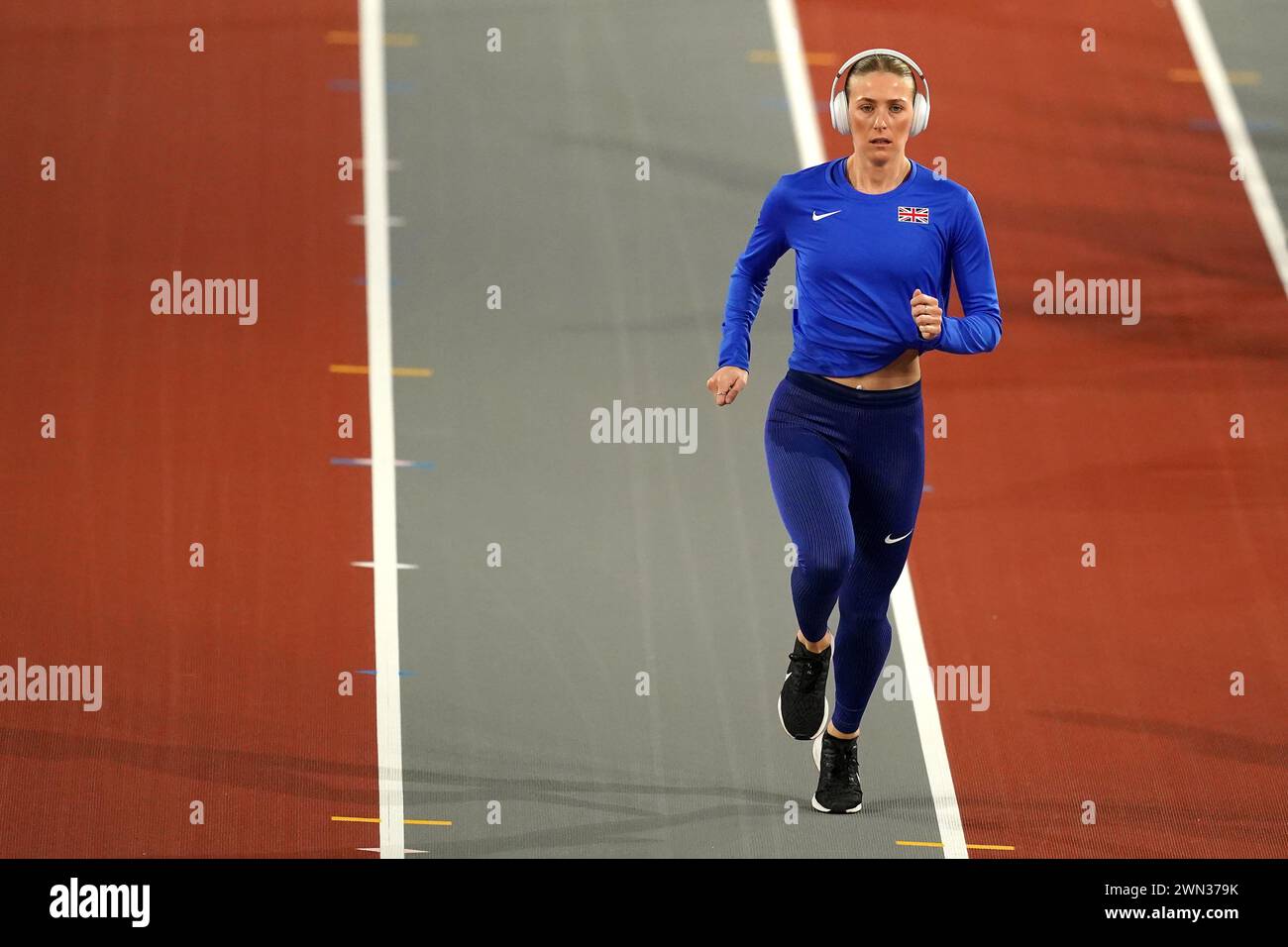 Great Britain's Jessie Knight during a training session ahead of the ...