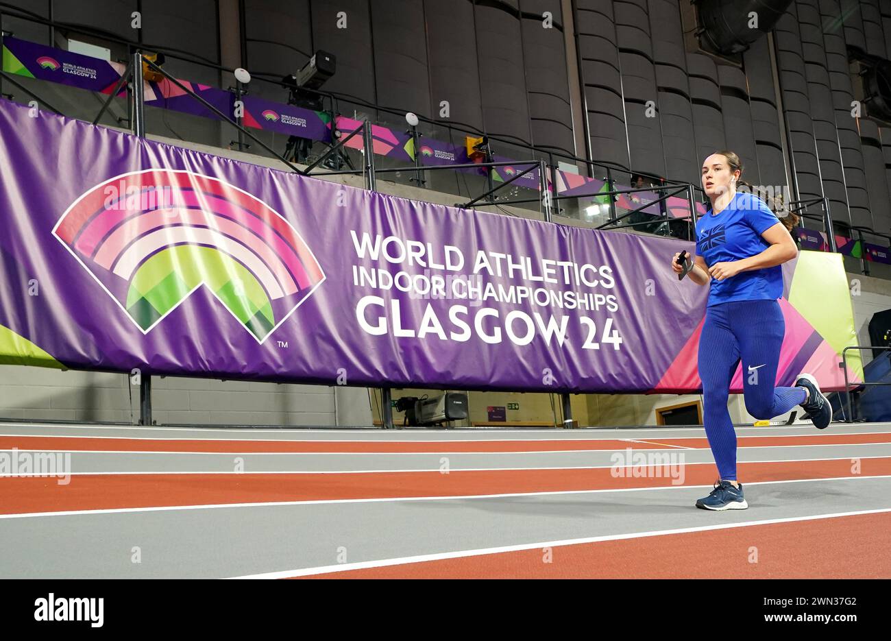 Great Britain's Isabelle Boffey during a training session ahead of the ...