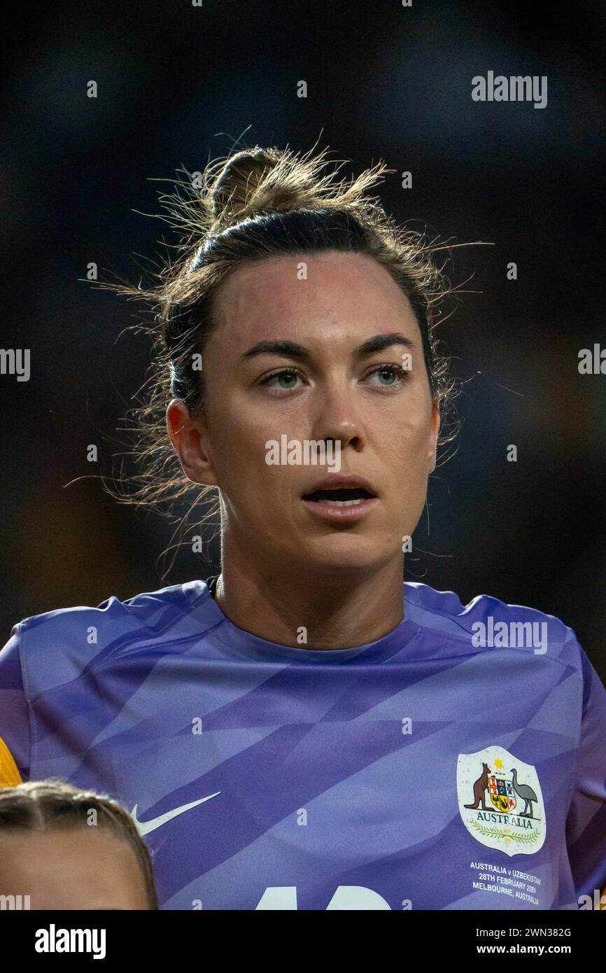 Goalkeeper mackenzie arnold 2024 hi-res stock photography and images ...