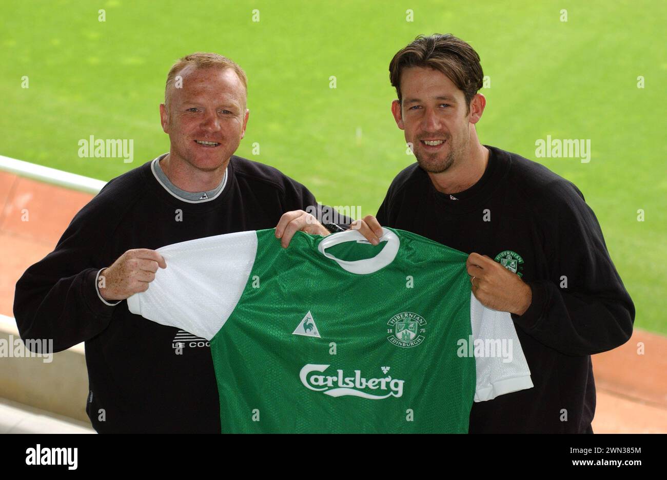 Hibs new signing, Derek Townsley, pictured at Easter Road, Edinburgh ...