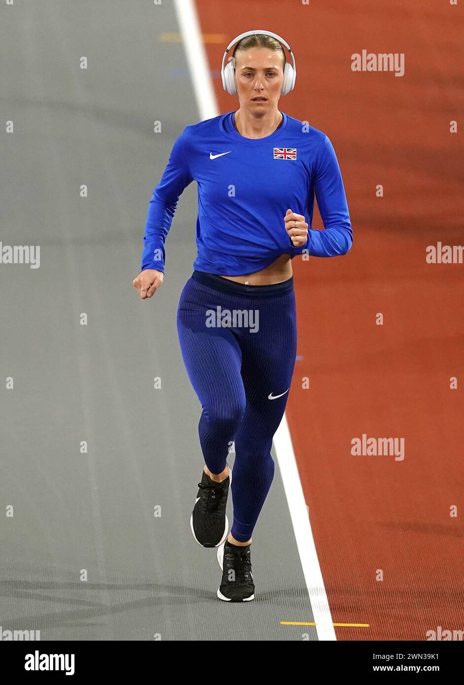 Great Britain's Jessie Knight during a training session ahead of the ...
