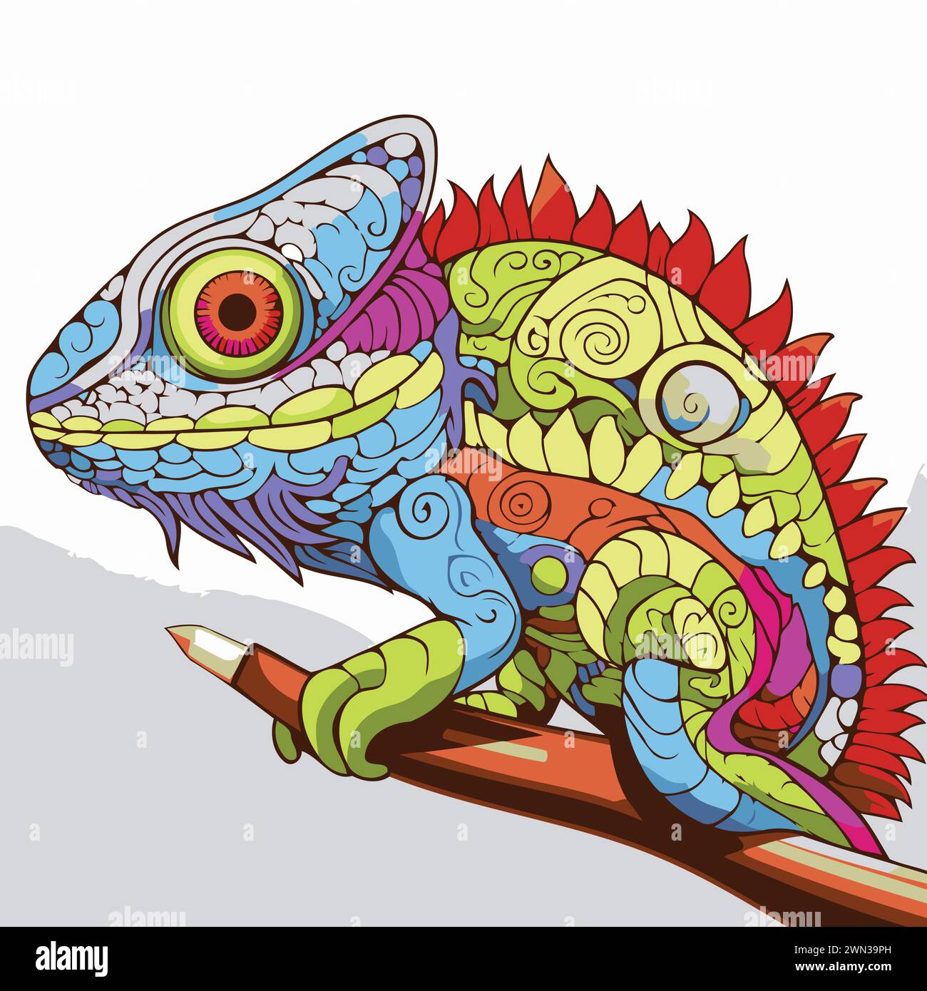 Chameleon Vector