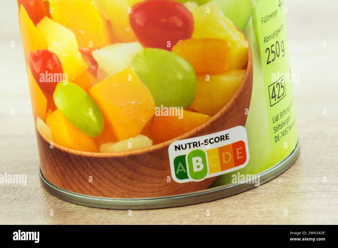 Hamburg, Germany - February 28 2024: German fruits cocktail Freshona ...