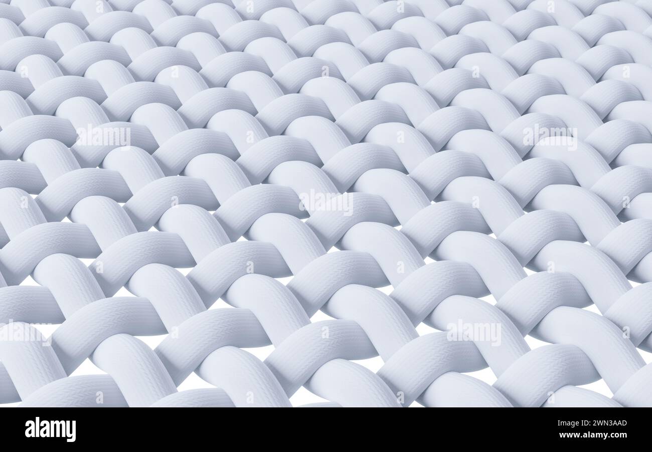 Wave cloth with microscopic detail, 3d rendering. 3D illustration Stock ...