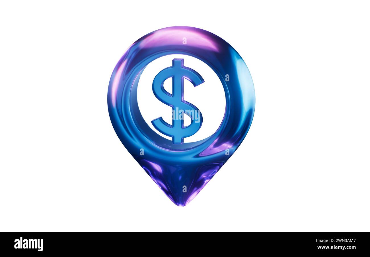 Neon sign effect Cut Out Stock Images & Pictures - Alamy