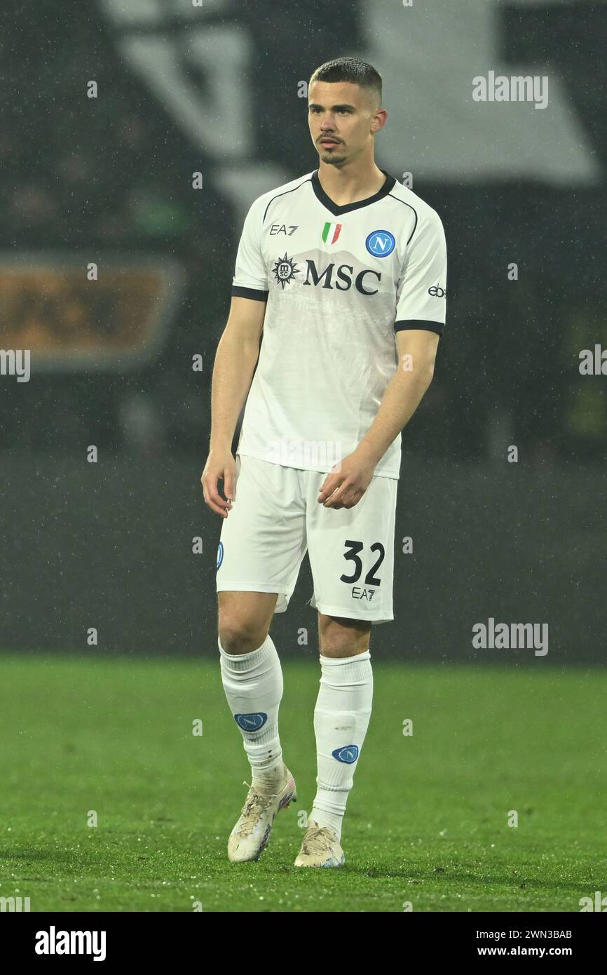 Leander Dendoncker (Napoli) during the Italian Serie A match between ...