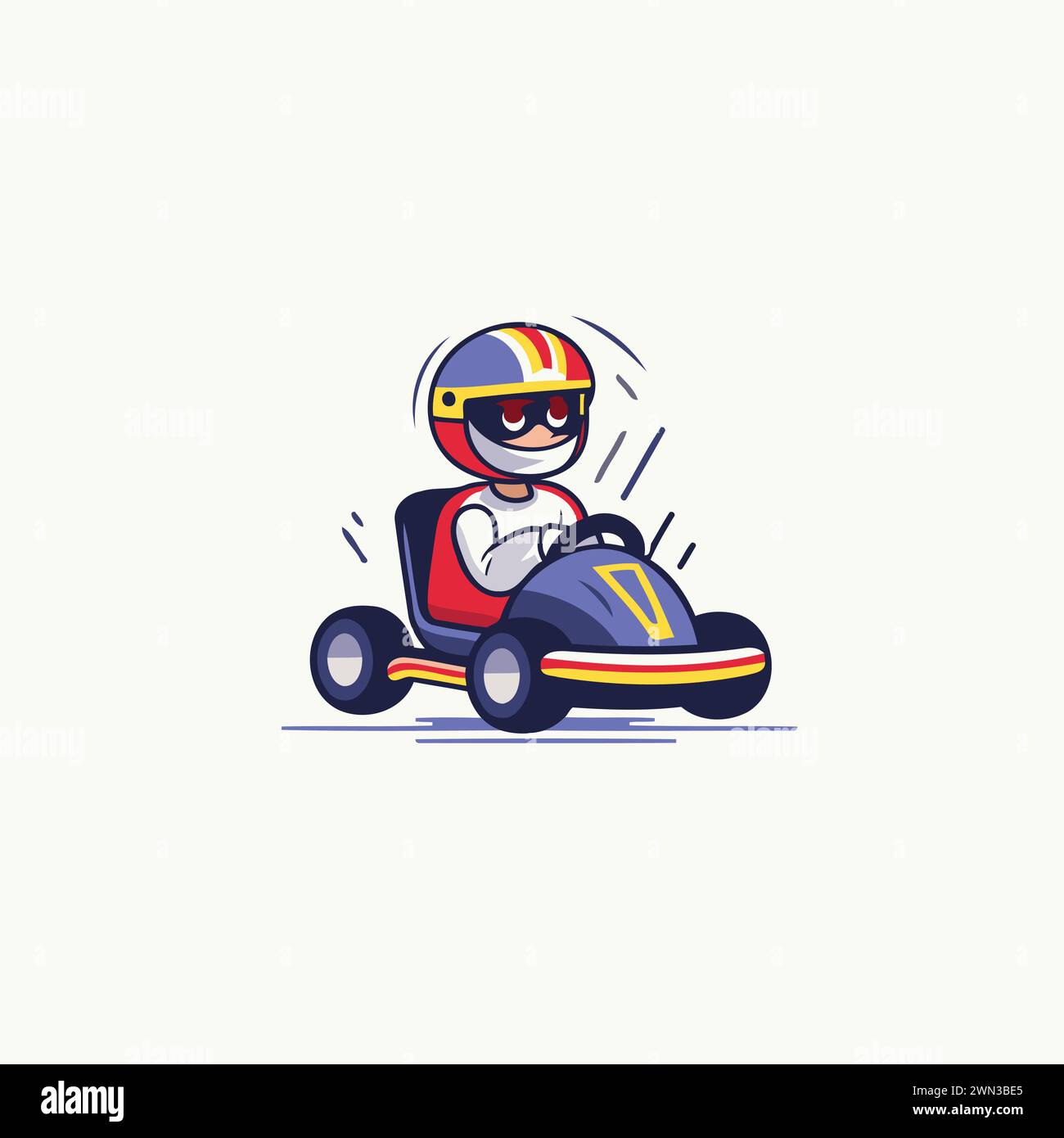 Race drivers Stock Vector Images - Alamy