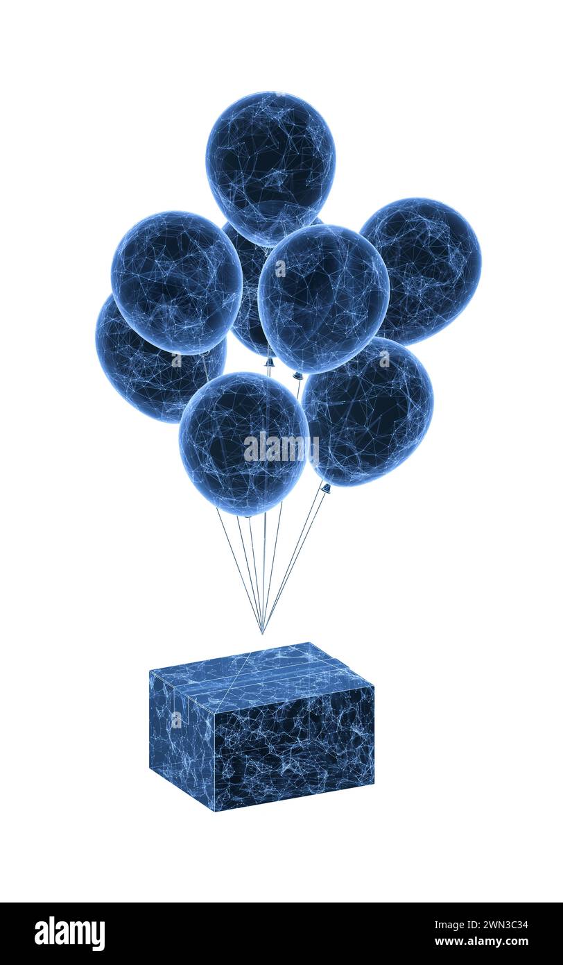 Recyclable boxes logistics transportation hi-res stock photography and ...