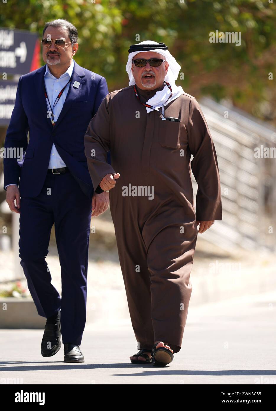 Salman bin Hamad Al Khalifa, Crown Prince of Bahrain before first ...
