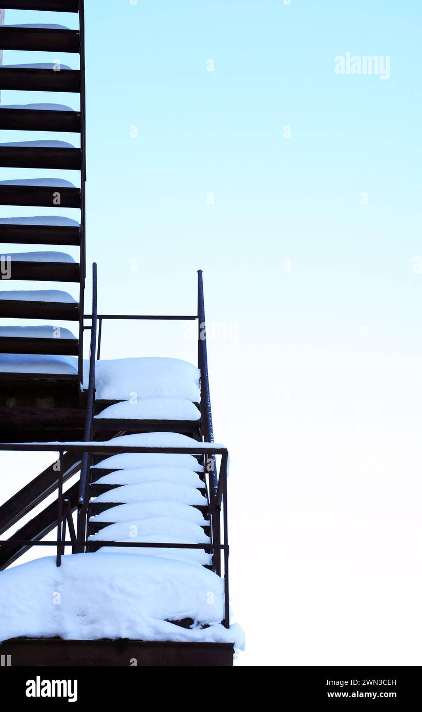 Stairway heaven concept fire hi-res stock photography and images - Alamy