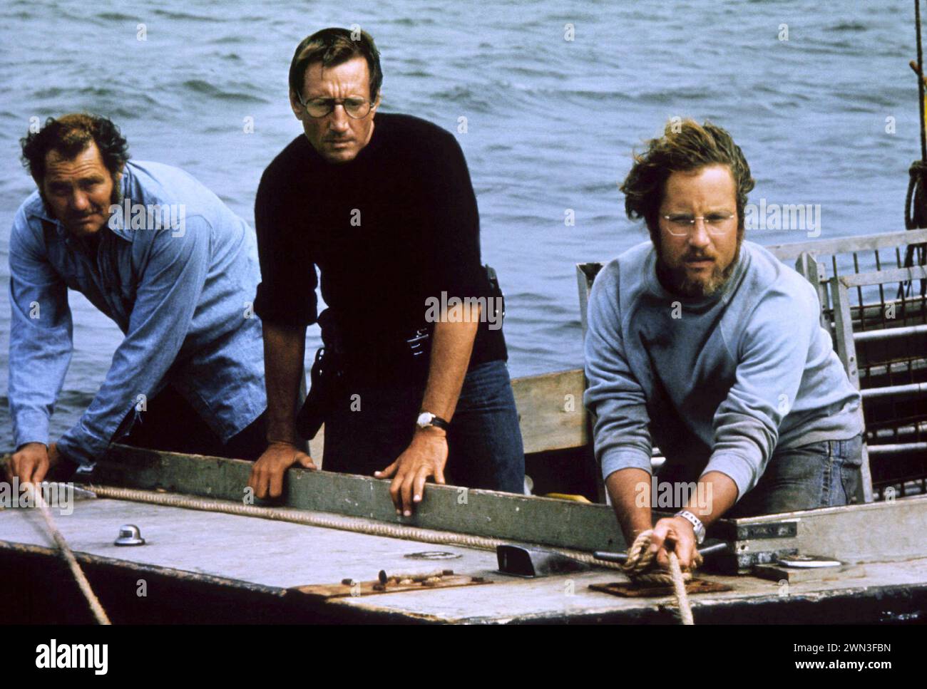 Robert shaw jaws hi-res stock photography and images - Alamy