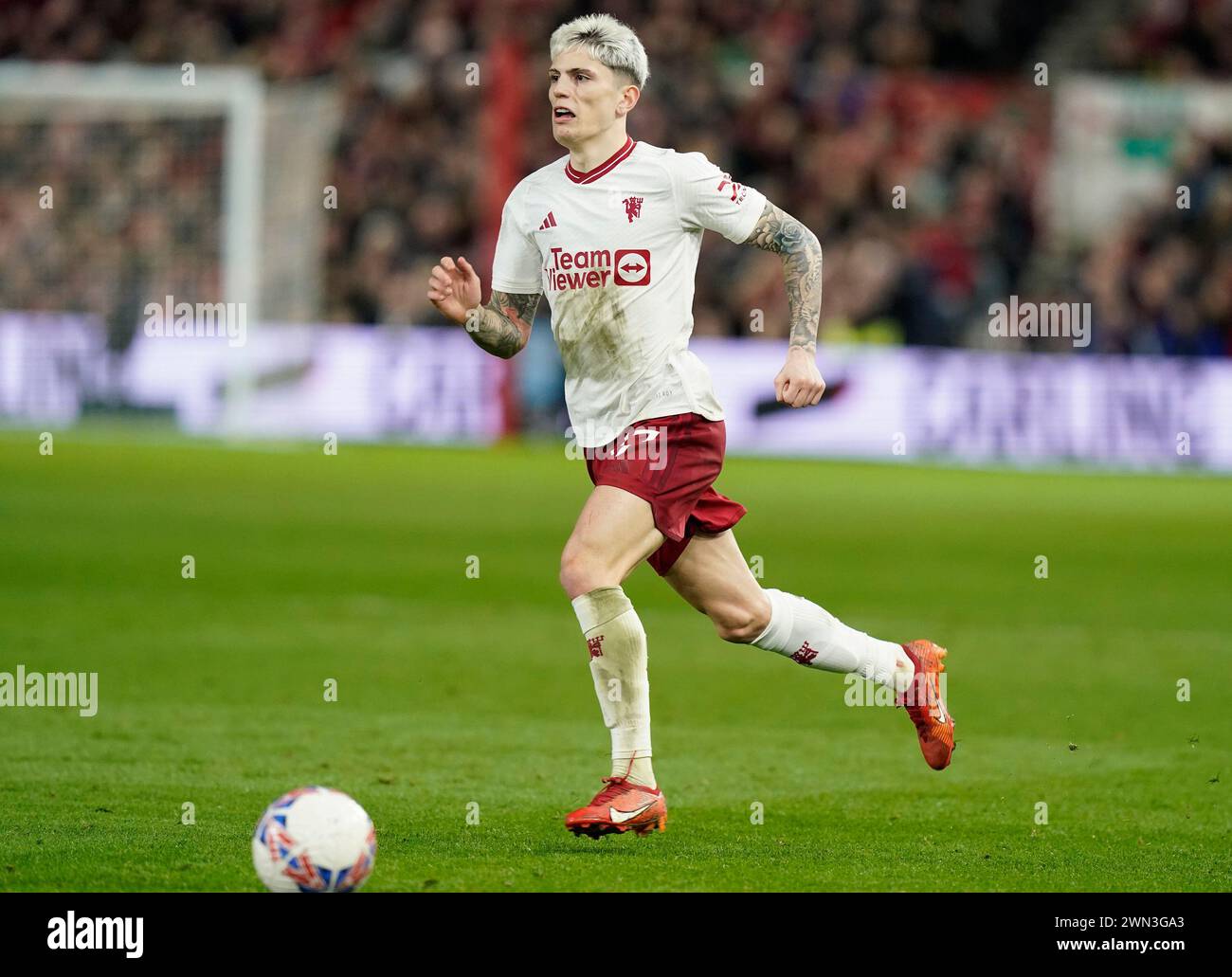 Garnacho fa cup hi-res stock photography and images - Alamy
