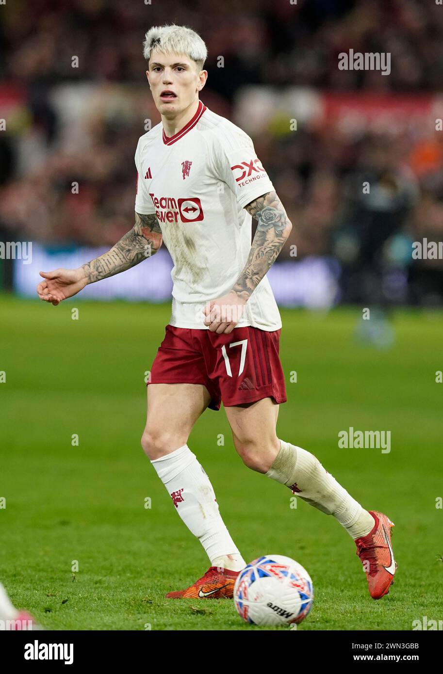 Garnacho fa cup hi-res stock photography and images - Alamy