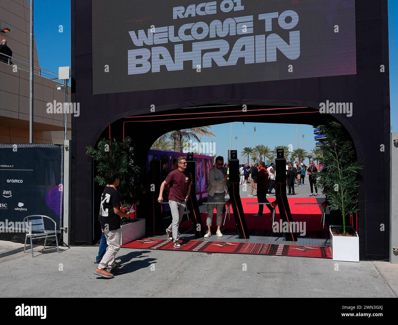 February 29, 2024, Bahrain International Circuit, Sakhir, Formula 1 ...