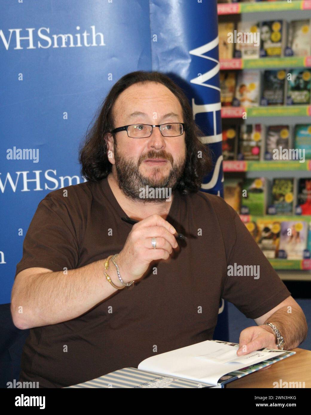 Hairy Bikers Dave Myers and Si King at a book signing event in ...