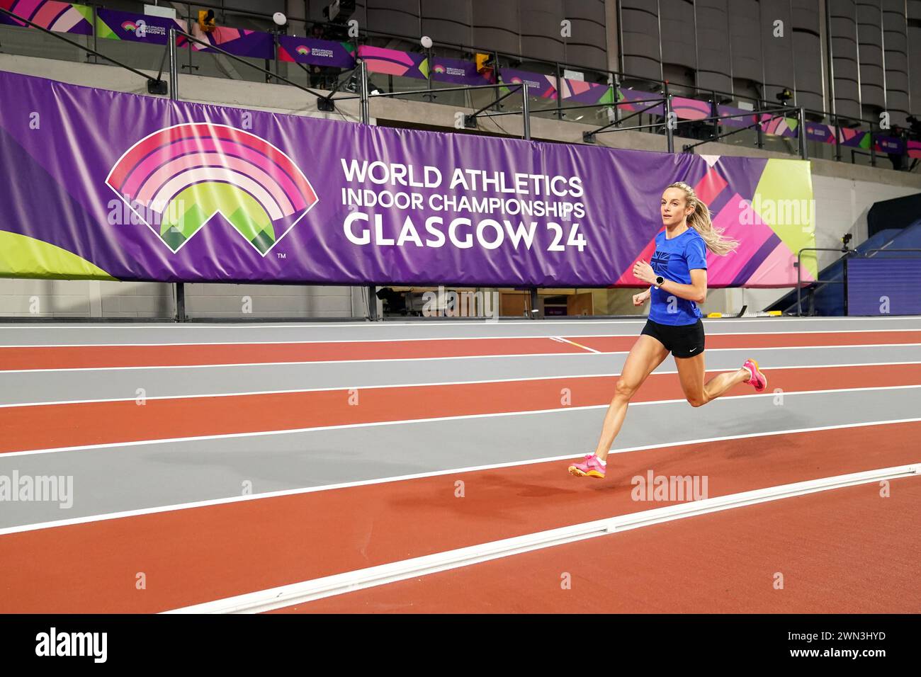 Greta Britain's Georgia Bell ahead of the World Indoor Athletics ...