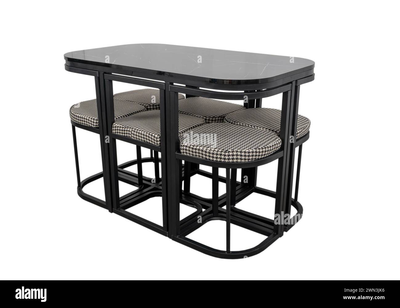 An elegant and simple table with cohesive design Stock Photo - Alamy