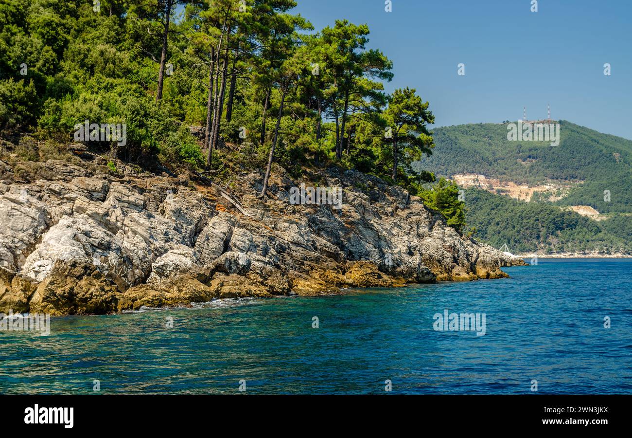 a spectacular natural setting in Thassos Greece, the northernmost ...