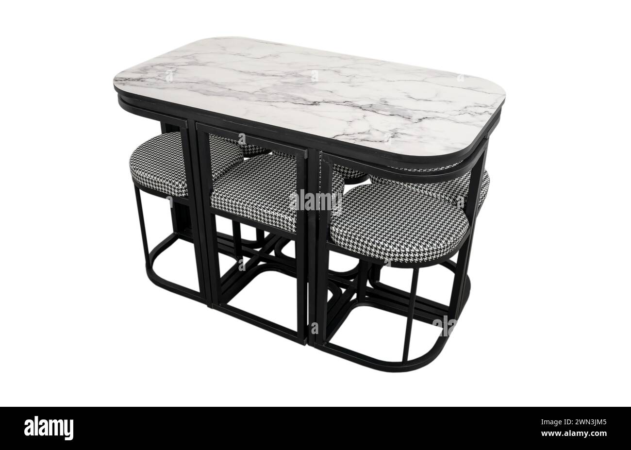 Cozy room table chairs Cut Out Stock Images & Pictures - Alamy